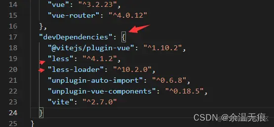 vue3+vite 安装和配置lessvue3+vite 安装和配置less 1、 安装 2、 vite.config. - 掘金