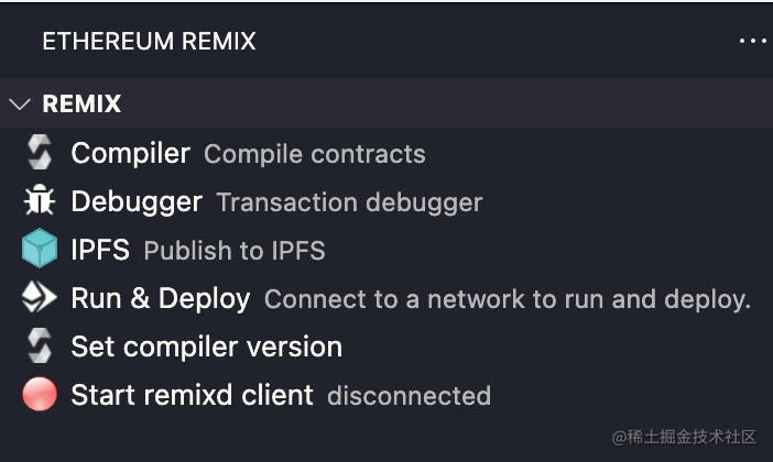Remix IDE 使用与 VSCode 搭建 Solidity 开发环境 - 掘金