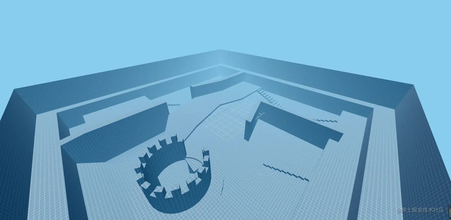 教你vue3vitethreejs 创建3d场景，实现移动跳跃碰撞检测（1）使用threejs实现场景的创建，模型加 掘金