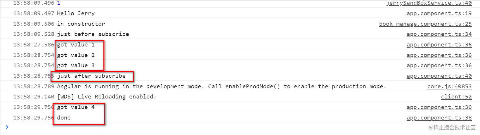 Understand The Asynchronous Behavior Of An Angular Rxjs Observable With A Practical Example