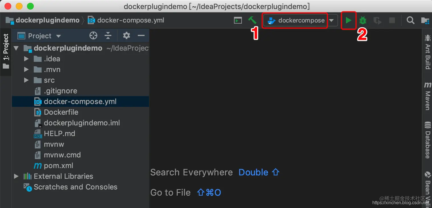 IDEA 的 Docker 插件实战 (Docker-compose 篇)持续创作，加速成长！这是我参与「掘金日新计划 - 掘金
