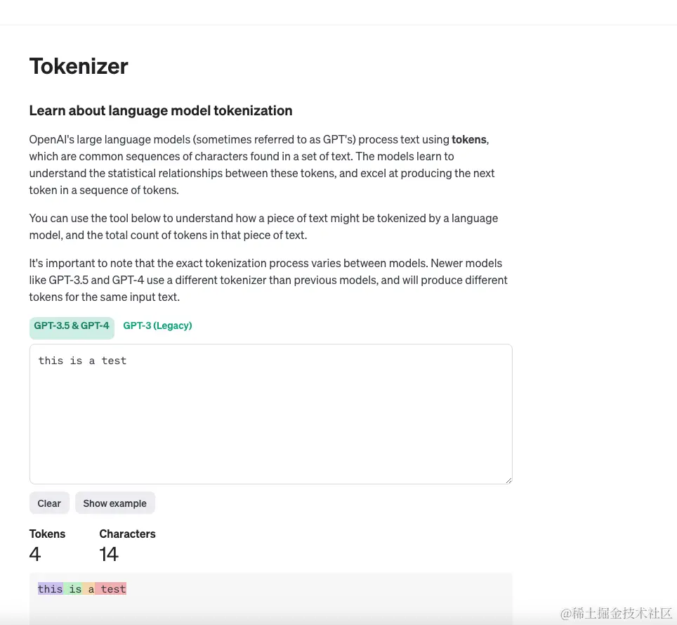 使用 tiktoken 计算 token 数量什么是tiktoken iktoken是OpenAI开发的一种BPE分词器 - 掘金