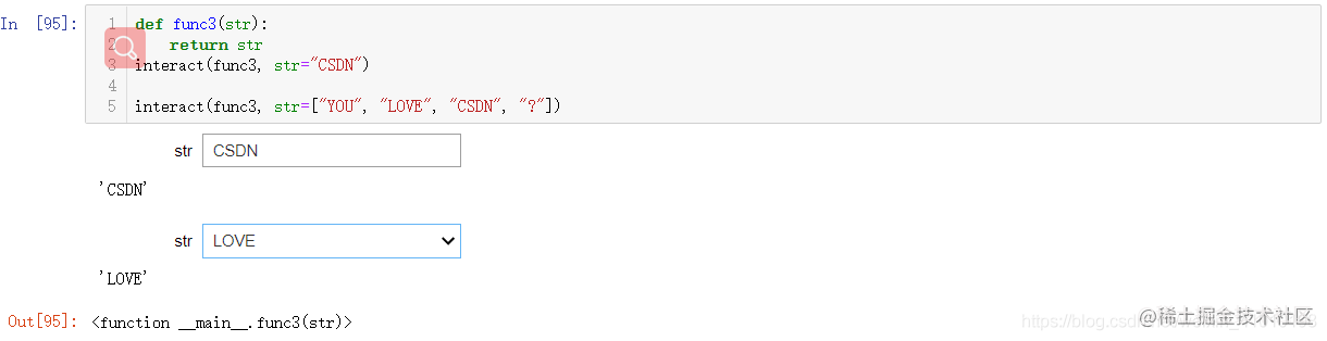 python库包ipywidgets的使用教程 - 掘金