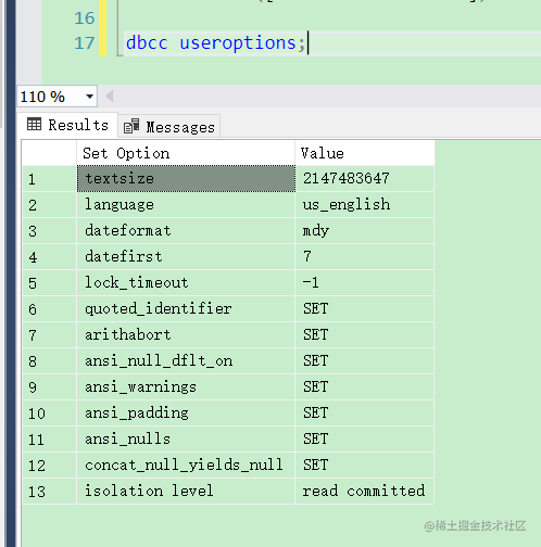 Hard!!! Tutorial 18: | database SQL Server for one or collected in the DBCC DBCC results to the ...