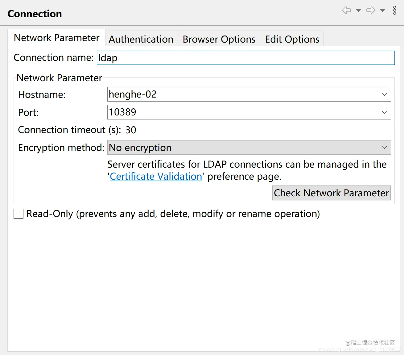 ApacheDS使用详细教程本文已参与「新人创作礼」活动，一起开启掘金创作之路。 1、安装apacheDS 1.1执行安 - 掘金