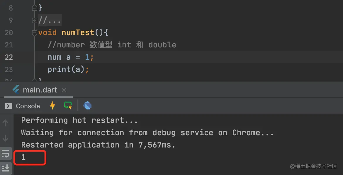 【Flutter】Dart数据类型之num小知识，大挑战！ 📔 今日小知识——【Flutter】`Dart`语言中的基 - 掘金