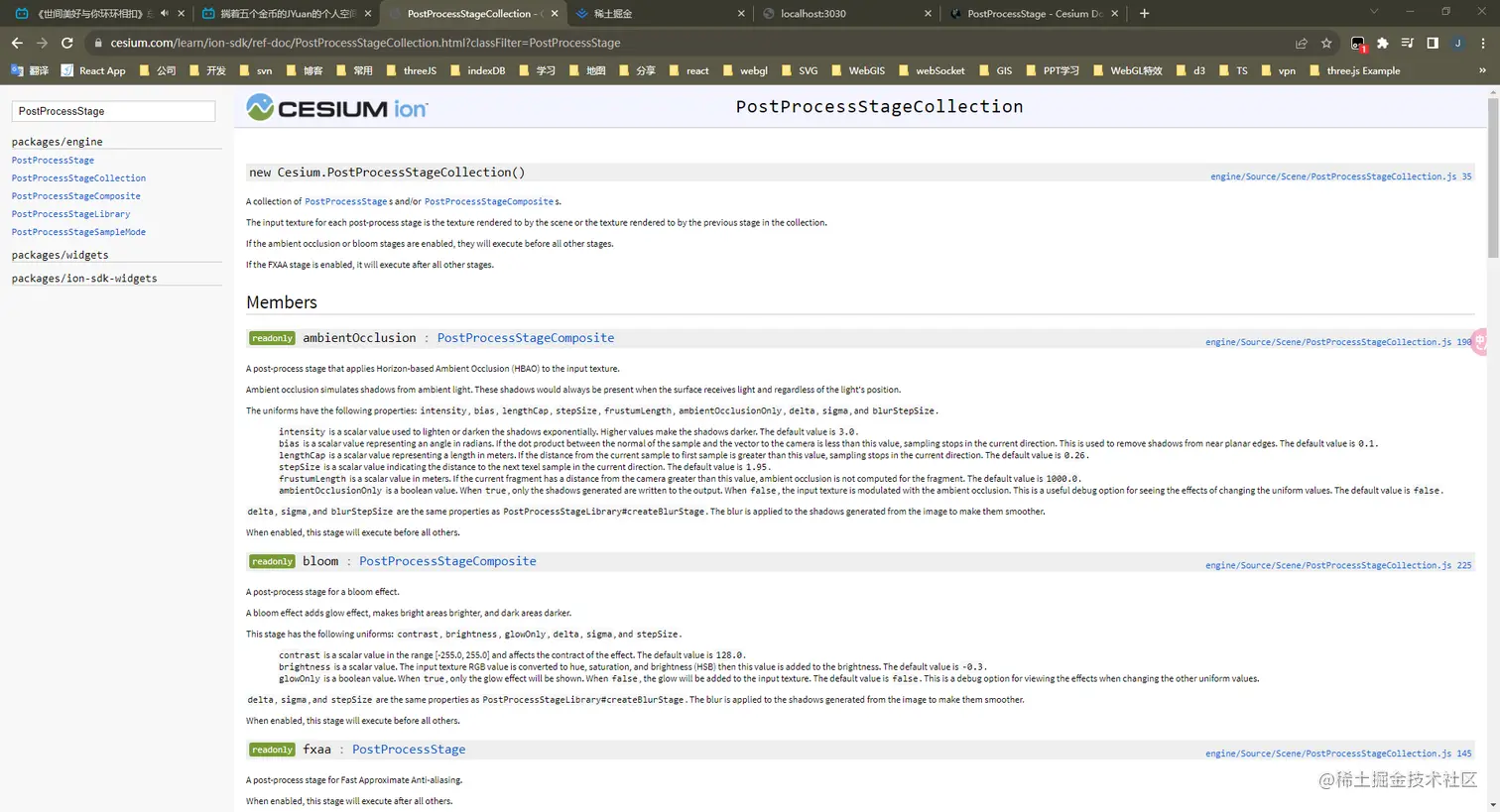 Cesium 中的后期处理(Post Processing)Post Processing 是什么？ 首先我们先明白，P - 掘金