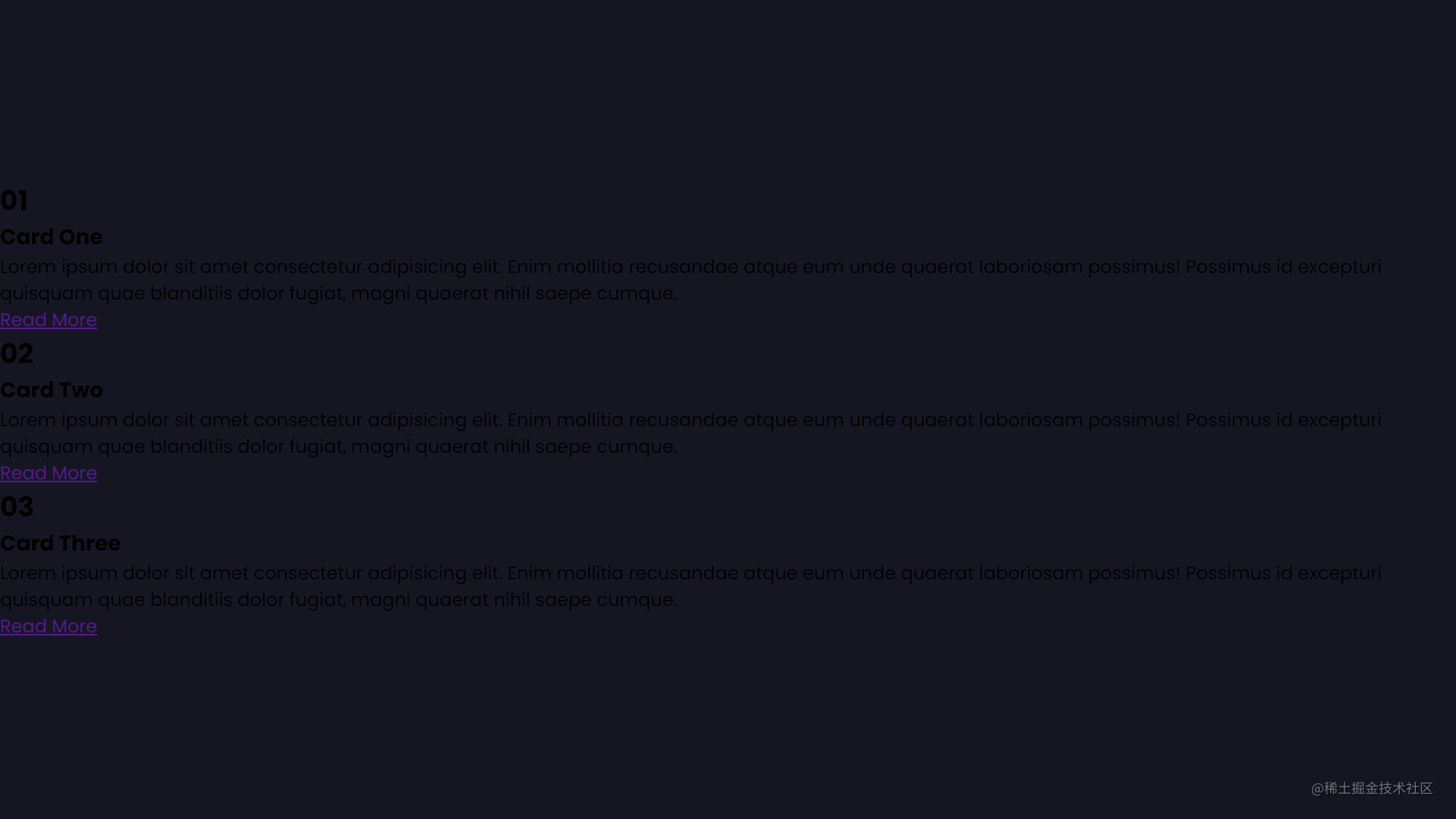 16个实用的CSS样式之悬浮卡片 - 掘金