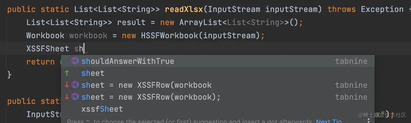 史上最全智能代码补全工具系列之TabNine篇人工智能为开发者的效率提升带来了无限可能，TabNine提供了代码智能补全 - 掘金