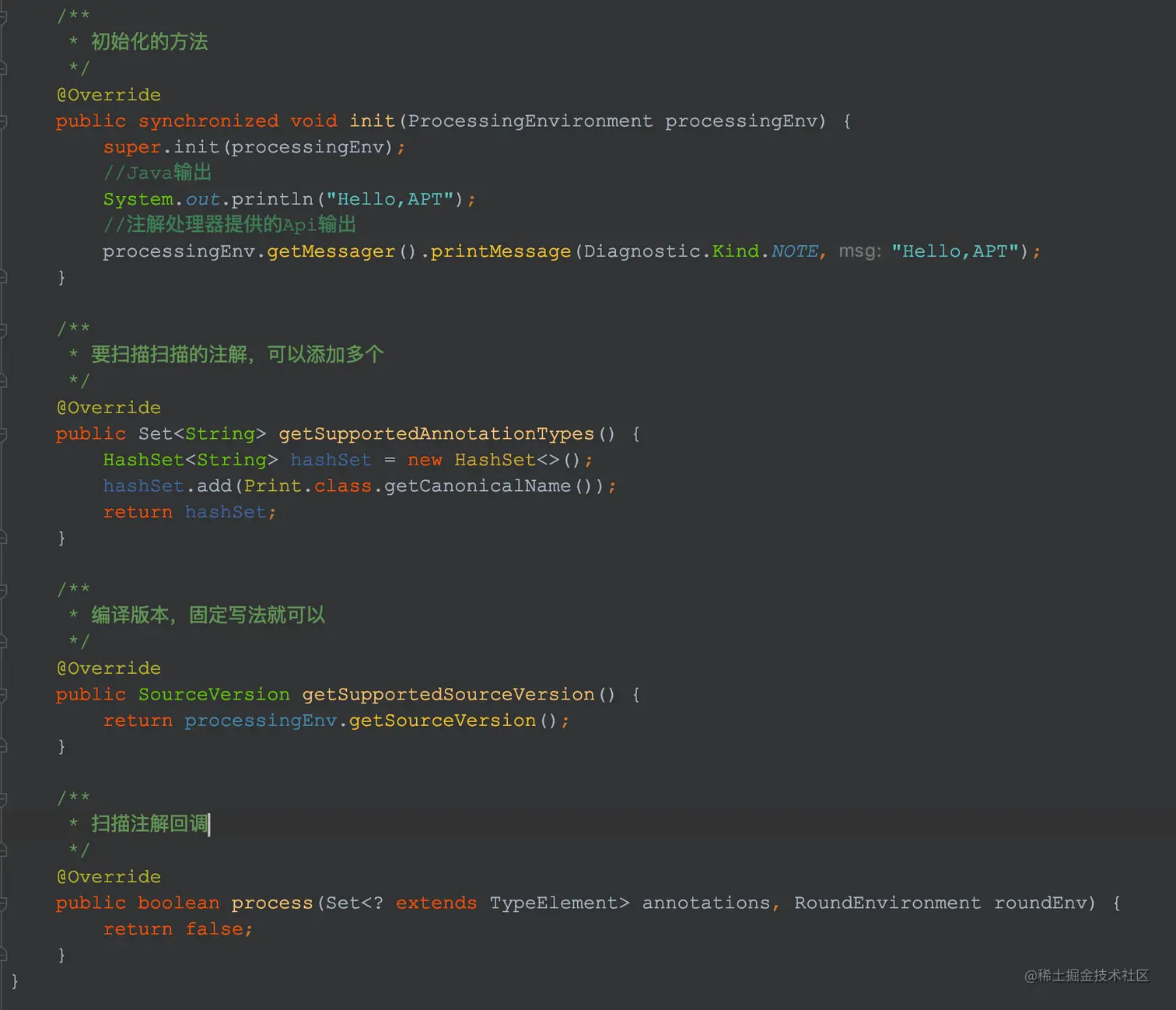 Android APT从入门到实战APT是什么?有什么用? APT(Annotation Processing Tool - 掘金