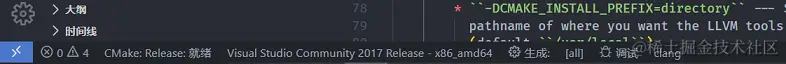 一，Windows 下通过 CMAKE 搭建 LLVM 环境本文主要介绍如何在 Windows 下通过 vscode 使 - 掘金