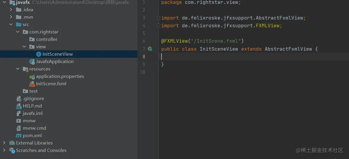 Springboot开发javafx桌面程序 环境配置ideajavafx库javafx Scene Builder 20
