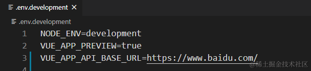 【前端配置篇】vue项目之.env系列文件配置详解：.env文件配置全局环境变量♈️.♈️..env：全局默认配置文件， - 掘金