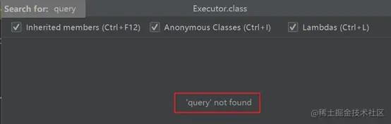 NoSuchMethodException: org.apache.ibatis.javassist.x.Executor.query问题的解决方法 - 掘金