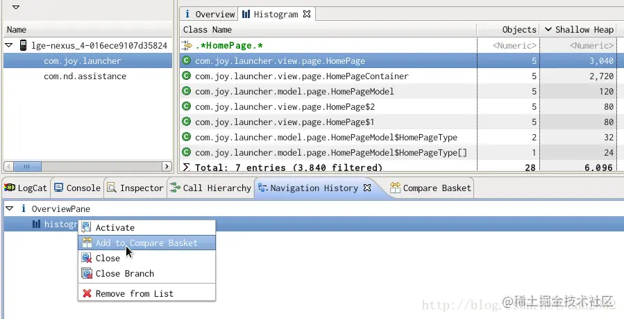 android 内存分析工具——MAT使用Android MAT （Memory Analyzer tool）讲解： a - 掘金