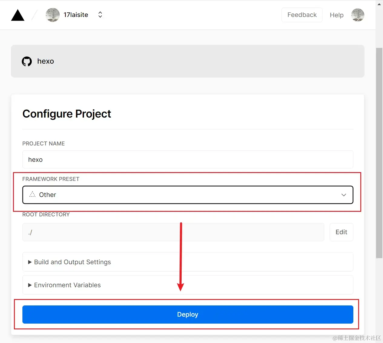 Vercel部署高级用法教程为什么使用 vercel 国内 Github Pages 速度较慢。 vercel 速度快 - 掘金
