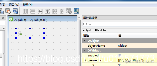 Qt设计师怎么给QWidget窗体添加QToolBar工具栏/QMenuBar菜单栏？ - 掘金