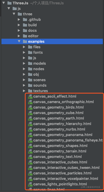 从零开始初尝Three.js【大量案例、简单入手】 - 掘金