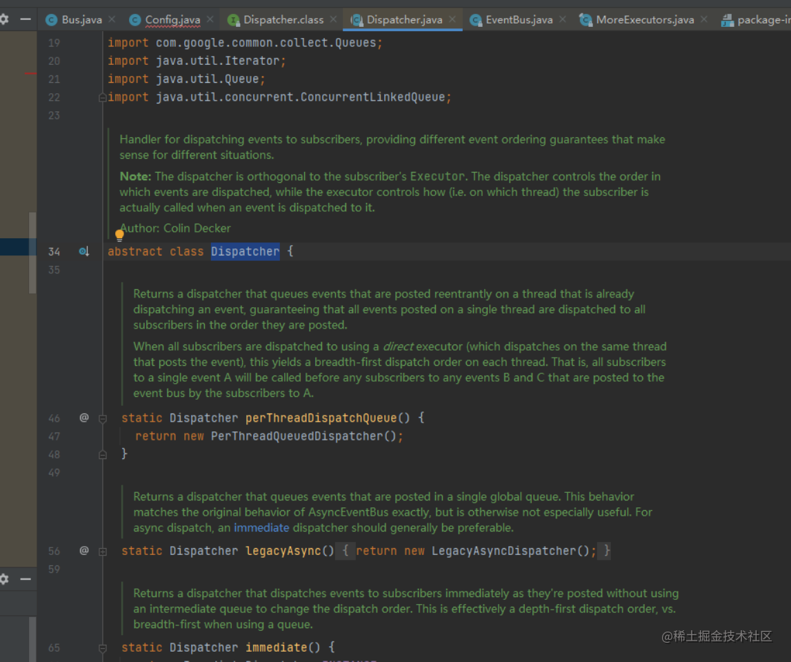 一文读懂Guava EventBus（订阅\发布事件） - 掘金