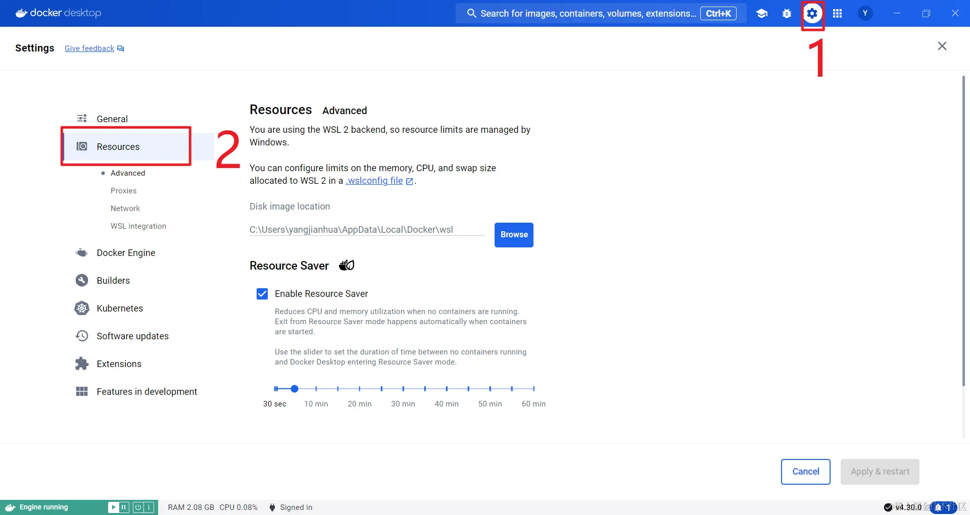 Win11初见Docker，更改安装镜像位置+换源!2024年看在Windows11中如何优雅地安装Docker，更改默 - 掘金