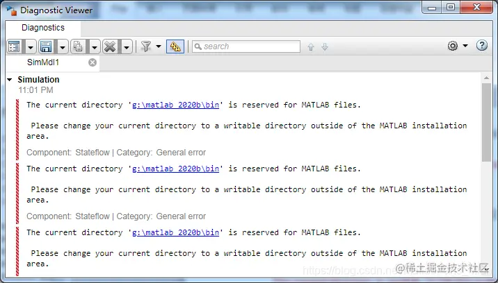 Matlab/Simulink常见错误解决办法：The current directory “…Matlab …\bin”is ...