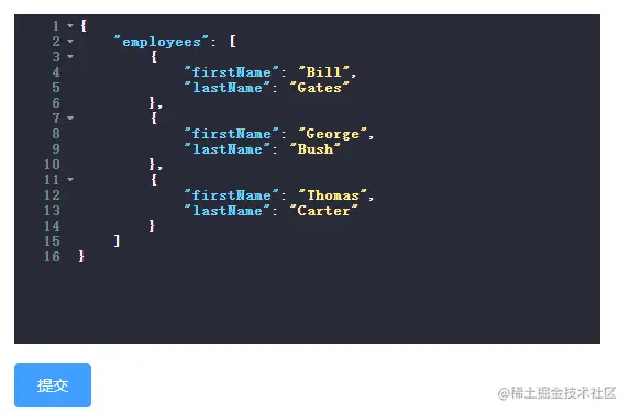 vue-json-editor json编辑器 一、概述 现有一个vue项目，需要一个json编辑器，能够格式化js - 掘金