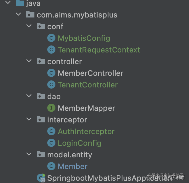 Springboot Integrates Mybatisplus For Multi Tenancy Moment For Technology