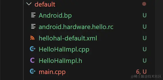 AIDL Hal 开发指南7 —— 实现一个简单的 AIDL HAL接下来我们仿造振动器写一个简单的 AIDL HAL - 掘金