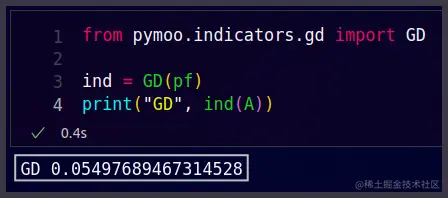 Pymoo中提供的多目标优化算法的性能指标简介一、Pymoo中提供的多目标优化算法的性能指标简介 对于单目标优化算法，由 - 掘金