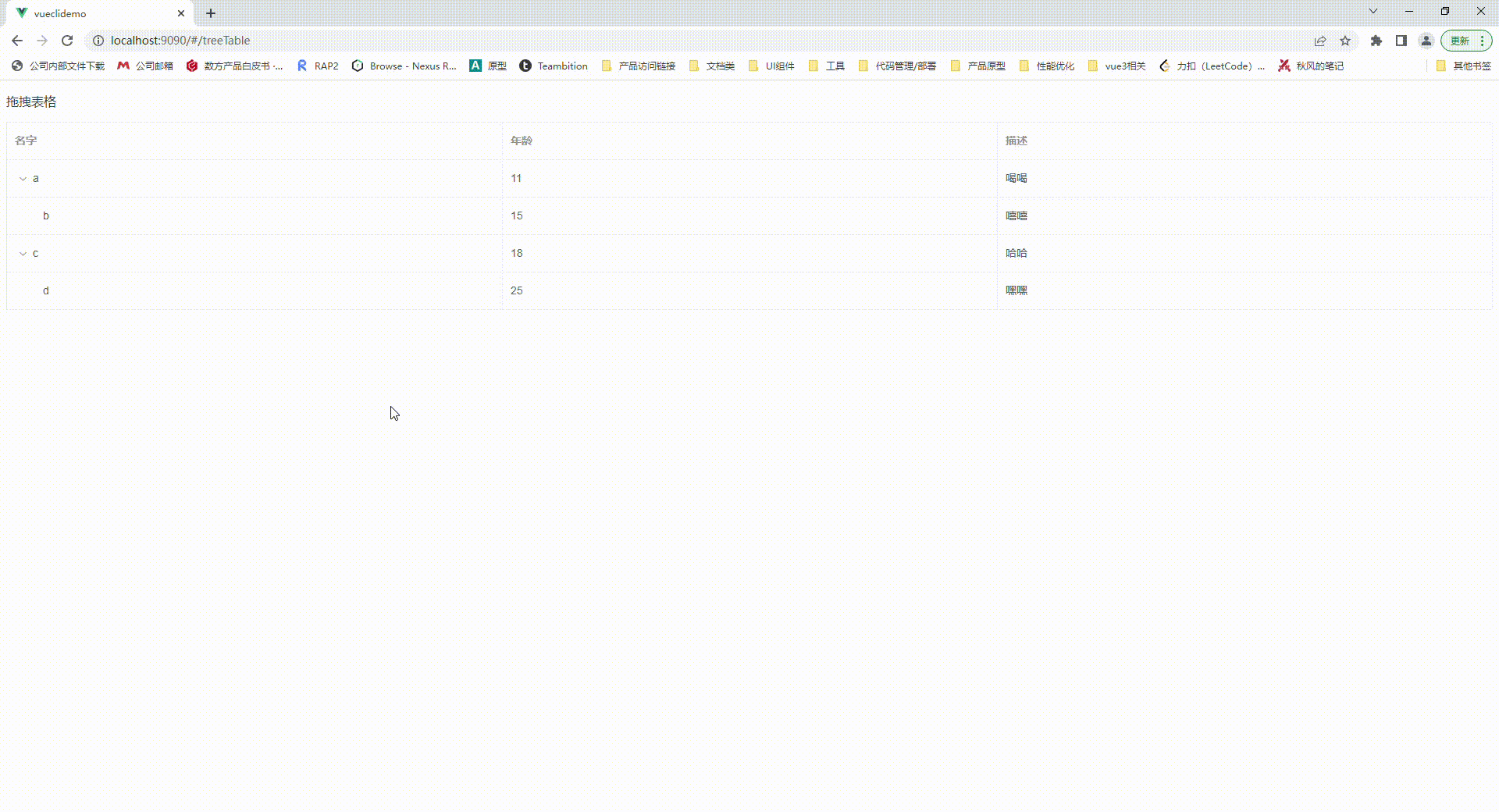 sortable.js + element-ui制作可拖拽树形表格请查收基于element-ui + sortablej - 掘金