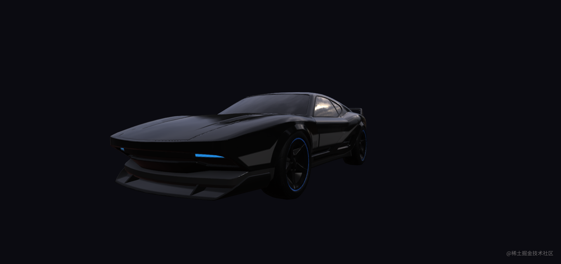 如何美化一个three.js的场景渲染 - 掘金