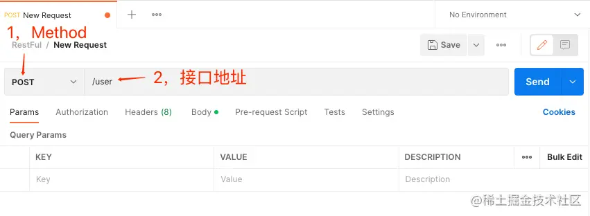 如何使用 Postman 发送 Json 数据postman 的很好用的接口调试工具。在接口开发过程中，我们有常常使用 掘金 