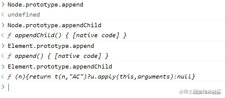 element.append() node.appendChild()element.append() node.app - 掘金