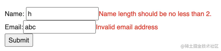 React Hooks处理表单首先，在表单中使用react组件有 受控组件 非受控组件 受控组件，一个表单组件的状态完全 掘金