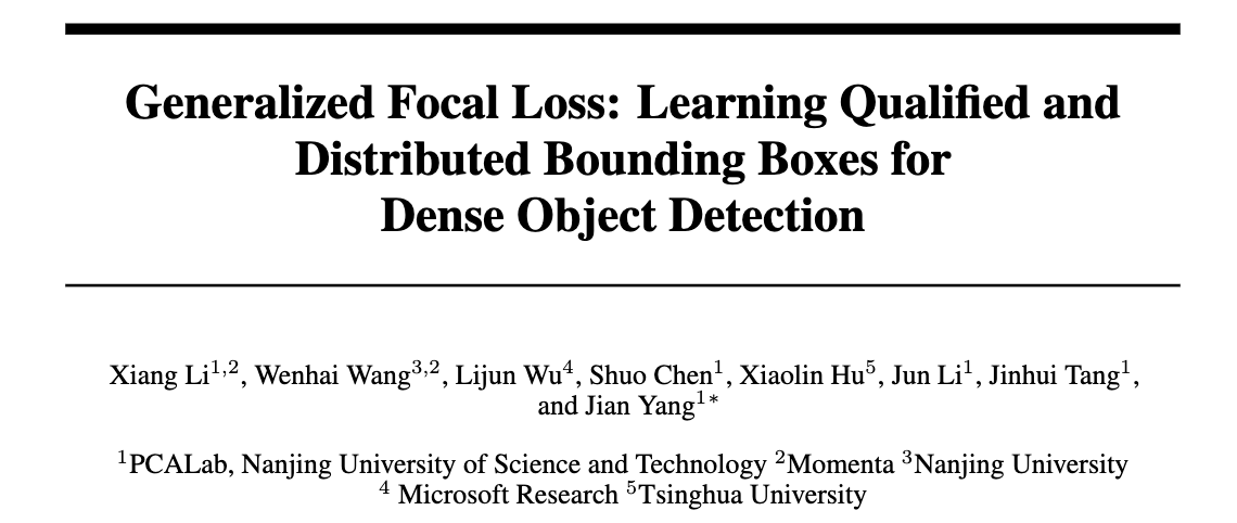 Generalized Focal Loss: Focal Loss change and prediction probability ...