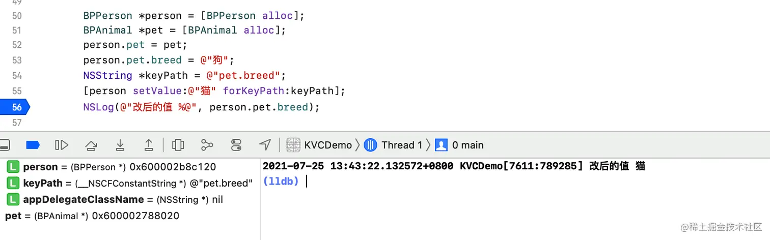 iOS进阶 -- KVC应用及原理前言 KVC又称键值编码 （Key-Value-Coding），在iOS开发中是一个比 - 掘金