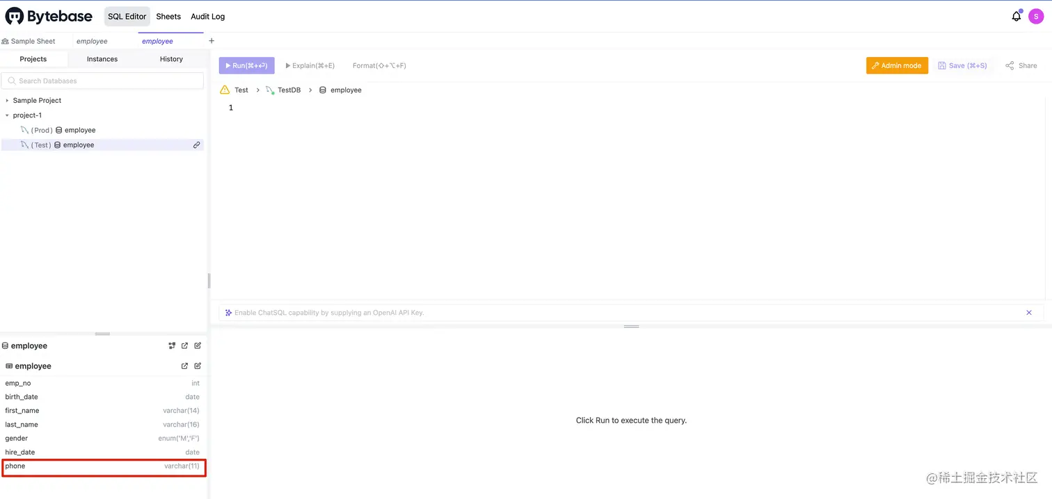 数据库 CI CD 工具 -- Bytebase 介绍Bytebase 作为一款开源的数据库 CI/CD 工具，为 DB - 掘金