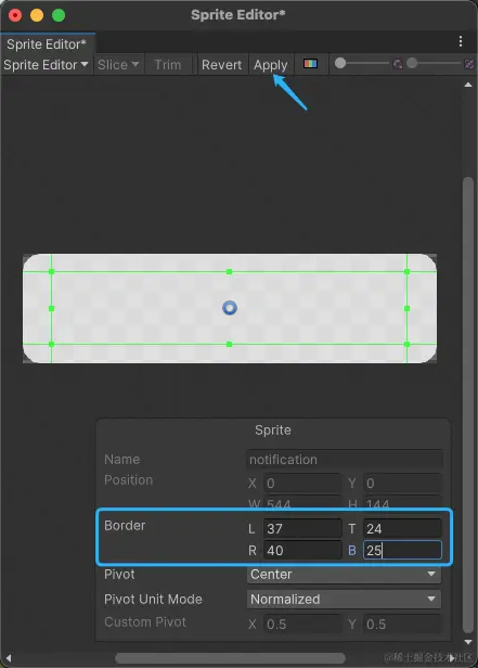Unity | 如何保证图片边框不被拉伸？—— 详解九宫格纹理（9-slicing Sprites）宫格纹理是一种将图片 - 掘金