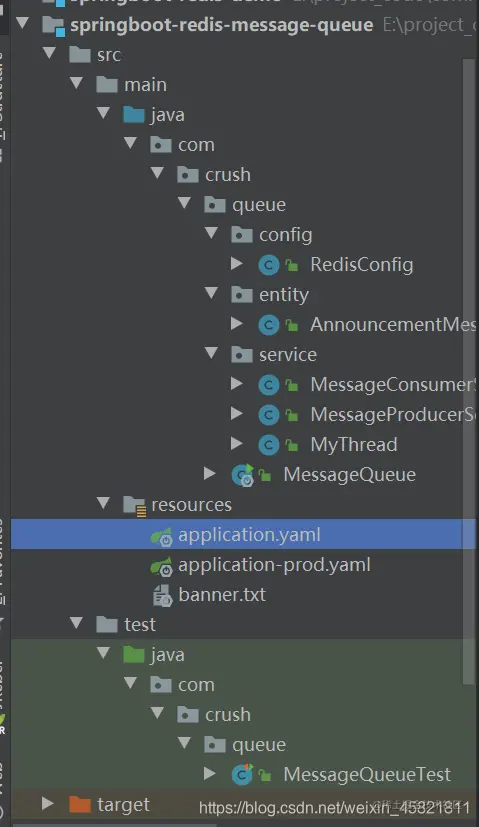 SpringBoot整合Redis实现消息队列 昨天搭建了Redis Cluster 集群环境，今天就再拿它来玩一玩Re - 掘金