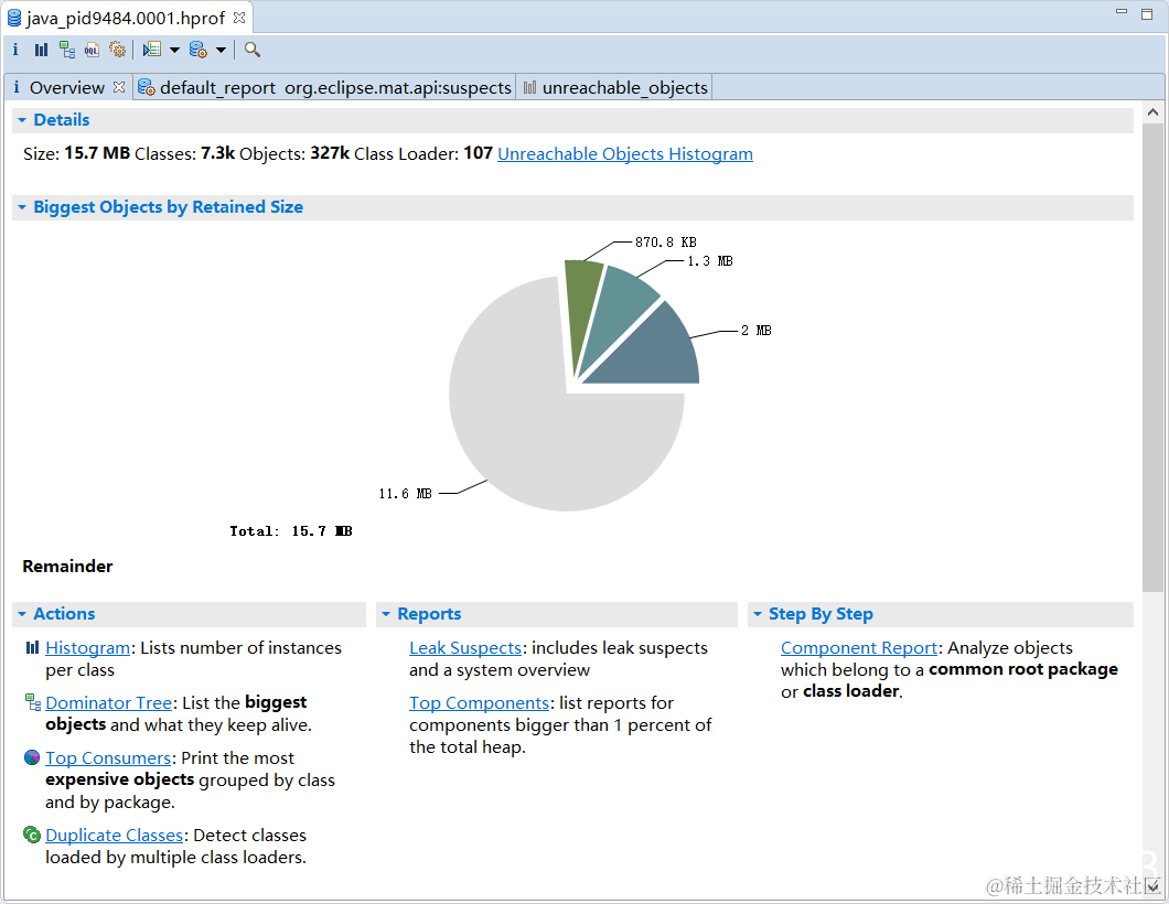 MAT内存分析工具-独立版安装教程及实战教学MAT(Memory Analyzer Tool)，一个基于Eclipse的 - 掘金