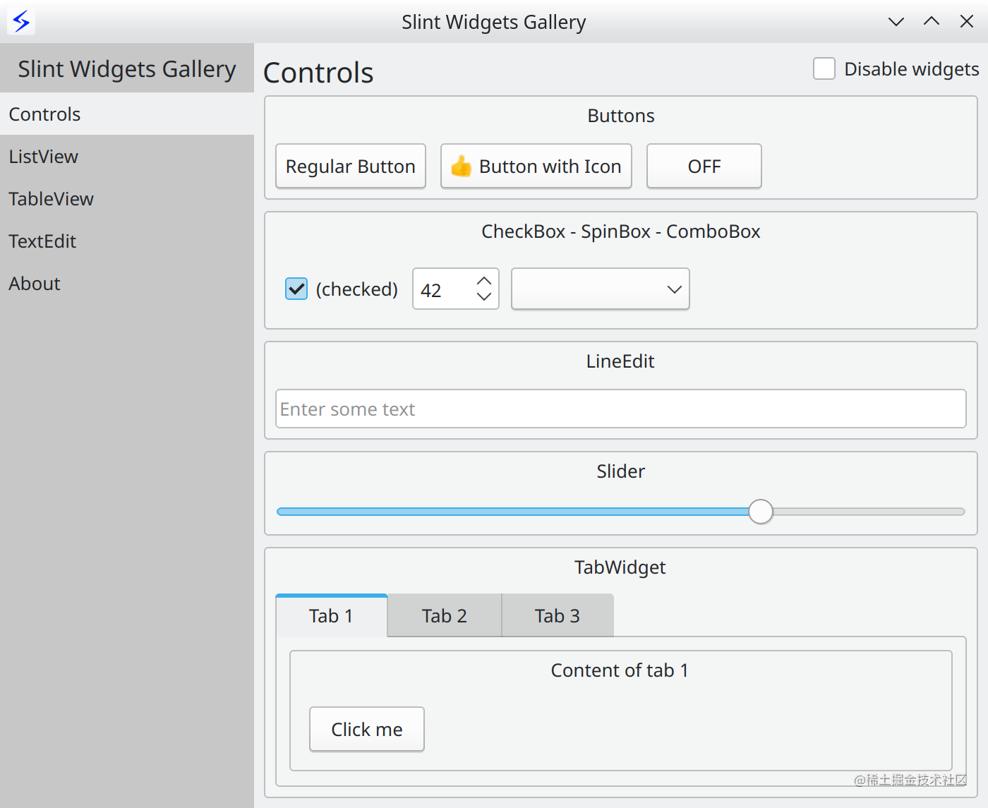 Rust UI 框架：Slint UI 简单入门 - 掘金