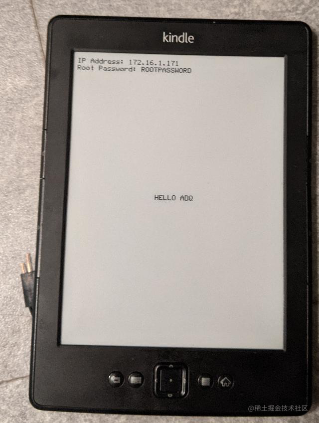 Ink screen development device, the old Kindle was transformed - Moment ...