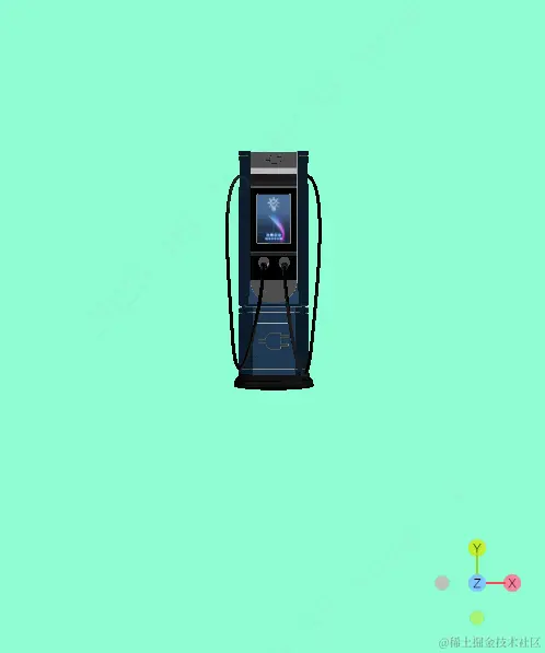 Threejs入门02 使用视角指示器 viewHelper主要是引入threejs的editor中右下角的视角指示器， - 掘金