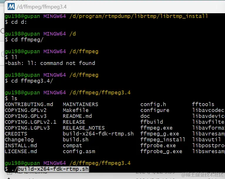FFmpeg 集成rtmpdumpffmpeg集成rtmpdump，为后面的直播推流工程做准备。后面我还会用librtm - 掘金