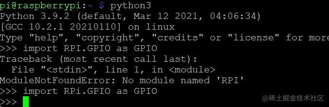 Python对GPIO的操作python读取gpio数据 如果要使用Python来使用GPIO信号，需要使用RPi.GP - 掘金
