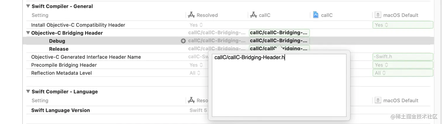 iOS开发 - 在 Swift 中去调用 C/C++ 代码众所周知，Swift 是不能直接调用 C/C++ 代码的，而 - 掘金