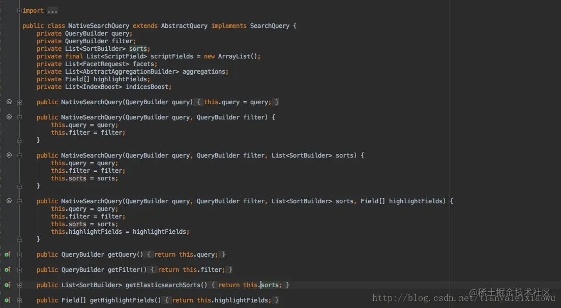 ElasticSearchRepository和ElasticSearchTemplate的使用Spring-data- - 掘金
