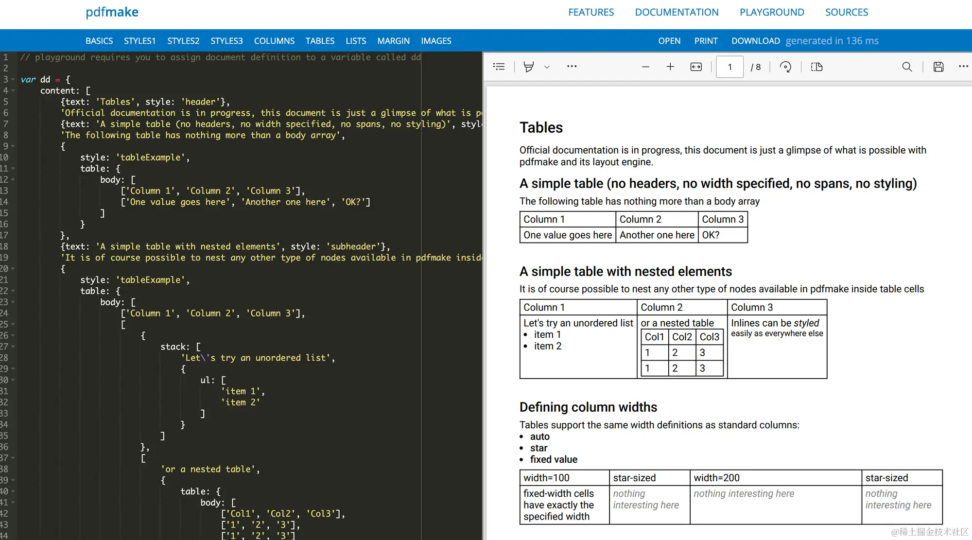 HTML到PDF转换，11K Star 的pdfmake.js轻松应对在Web开发中，将HTML页面转换为PDF文件是一 - 掘金