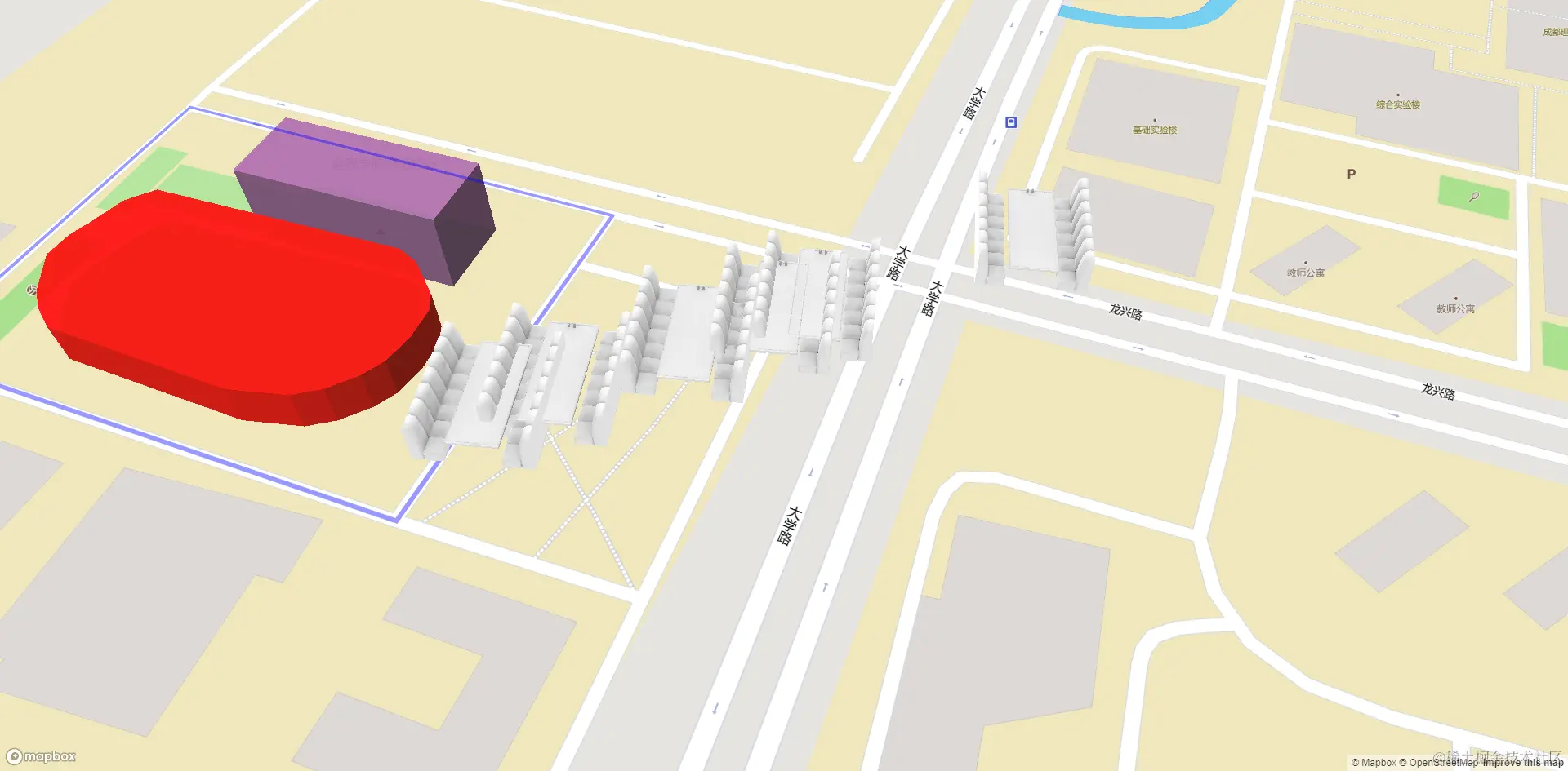 mapbox地图上显示3D模型mapbox是目前比较常用的地图框架，我们使用它来加载地图制作地图时，不免有加载3D模型的 - 掘金