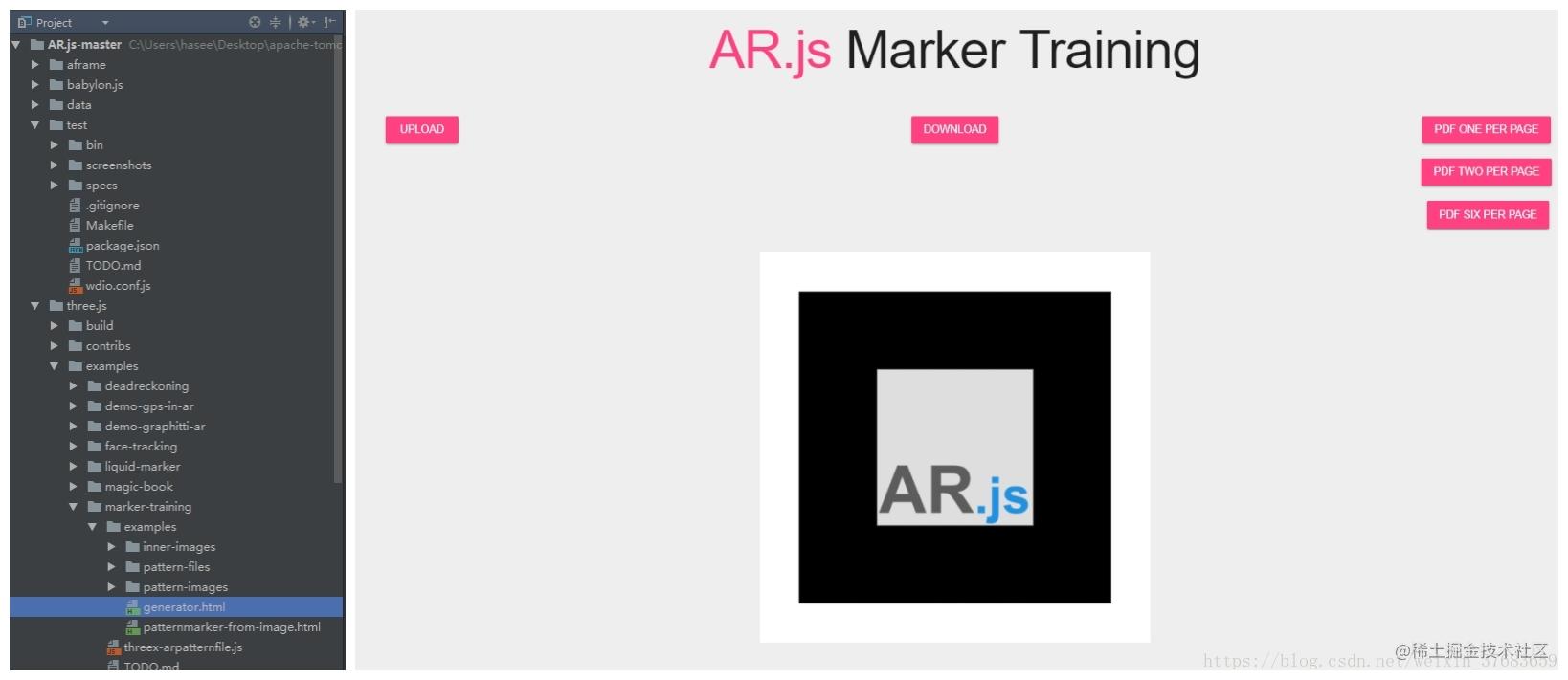 AR.js打造高效WebAR（three.js+ar.js） - 掘金